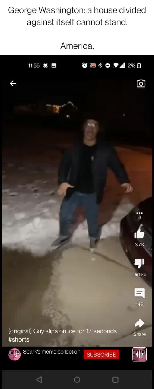 George Washington: a house divided against itself cannot stand. America ...