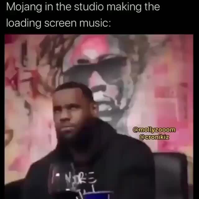 Mojang in the studio making the loading screen music: - iFunny