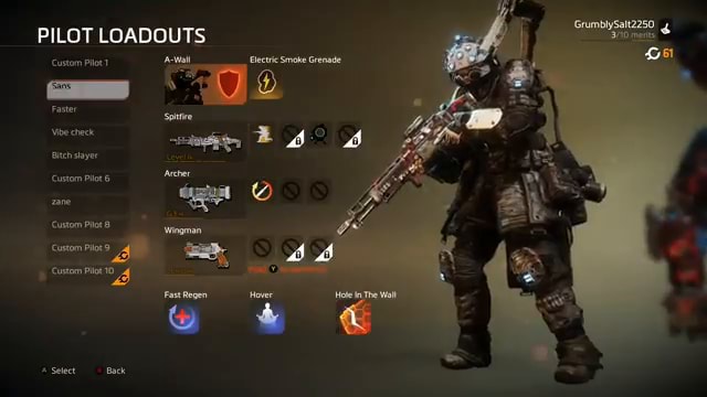 PILOT LOADOUTS - iFunny