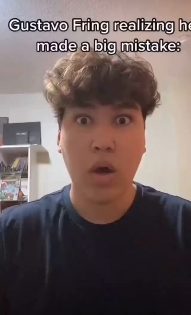 Gustavo Fring realizing nade a big mistake: - iFunny