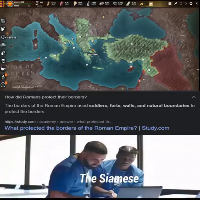 Ct their bord How Rom The borders of the Roman Empire used soldiers ...