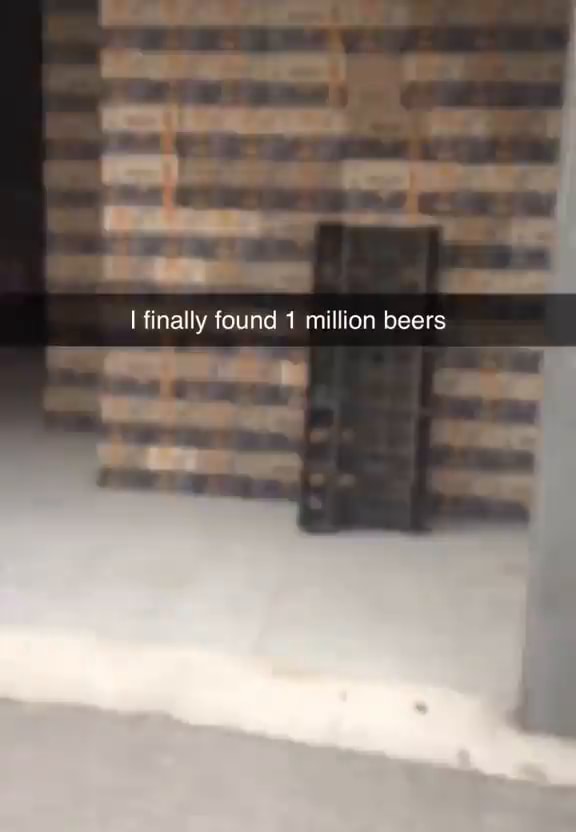 I finally found 1 million beers Tan - iFunny