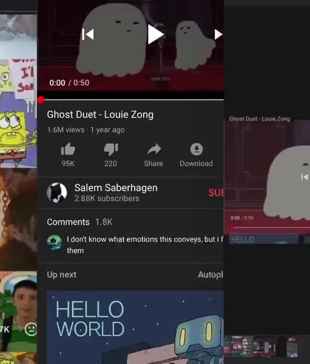 Ghost Duet Louie Zong Ghost Duet Louie Zong 1.6M views '1 year ago 95K ...