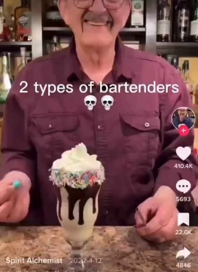 types of bartenders - iFunny