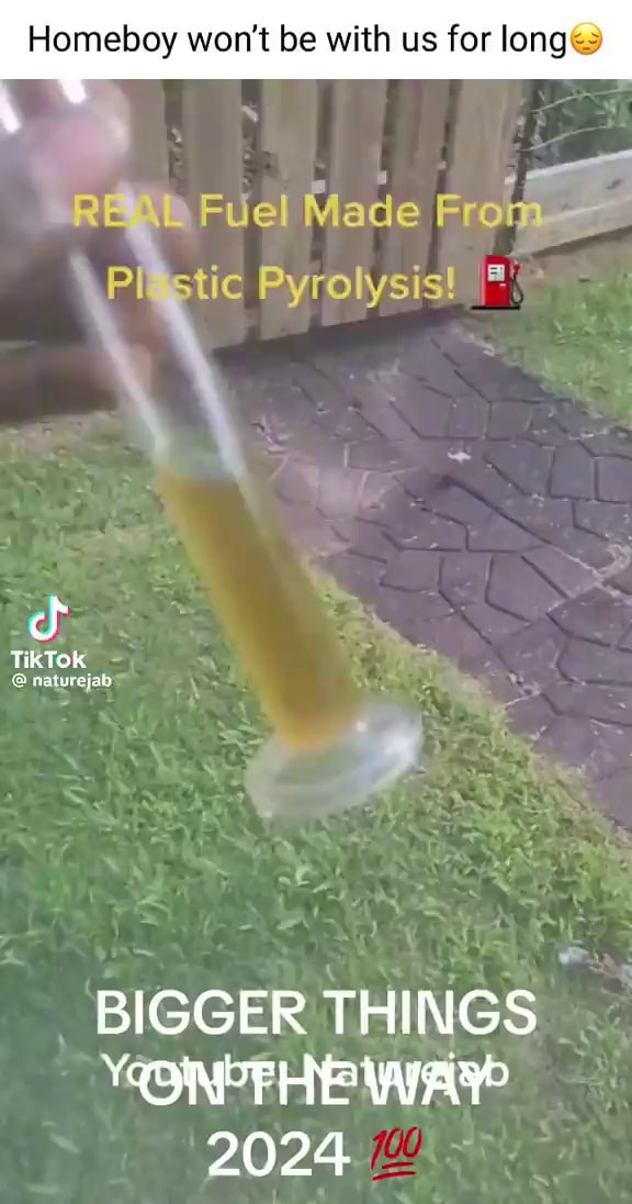 Homeboy won't be with us for long@ Fuel Made of tic Pyrolysis! TikTok ...