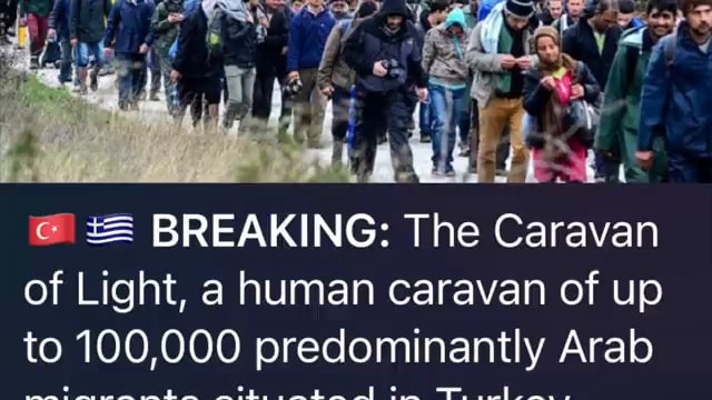 Ibis @ BREAKING: The Caravan of Light, a human caravan of up to 100,000 ...