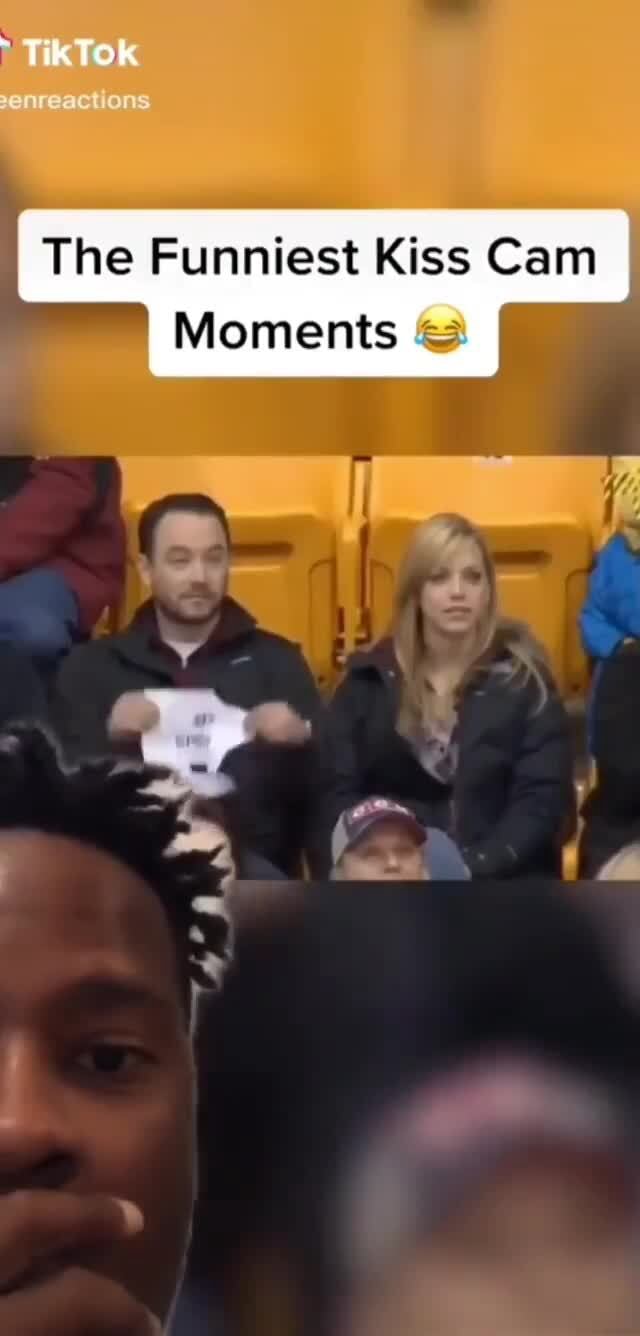 Ok senreactions The Funniest Kiss Cam Moments - iFunny