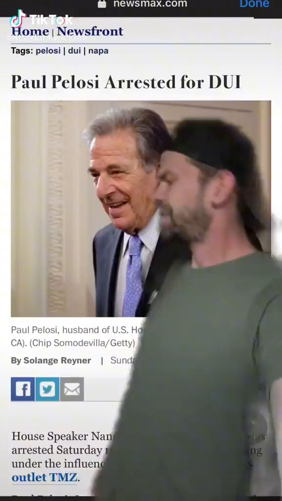 HomeI Tags: pelosi I dui I napa Paul Pelosi Arr sted for DUI ested for ...