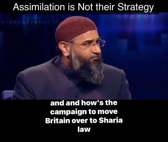 Assimilation is Not their Strategy and and how's the campaign to move ...
