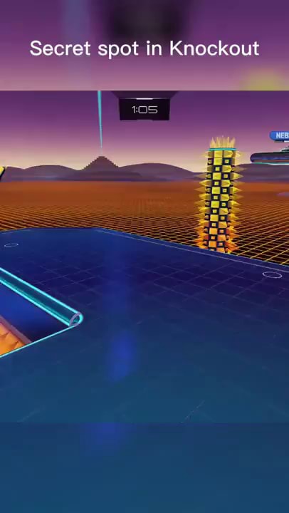 Secret spot in Knockout - iFunny