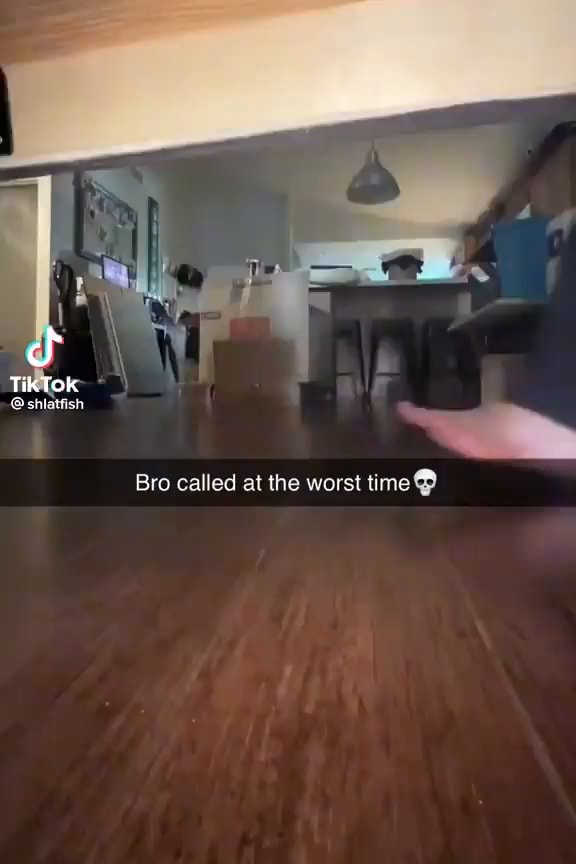 Shlatfish Bro called at the worst time - iFunny