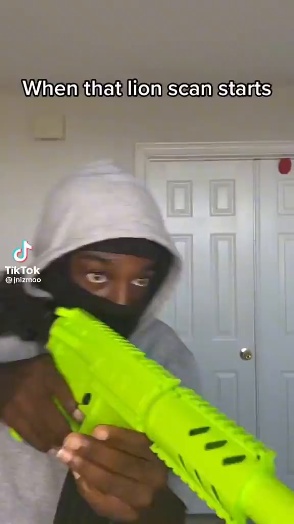 When that lion scan starts TiKTOK - iFunny