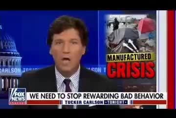 WE NEED TO STOP REWARDING BAD BEHAVIOR TUCKER CARLSONI - iFunny
