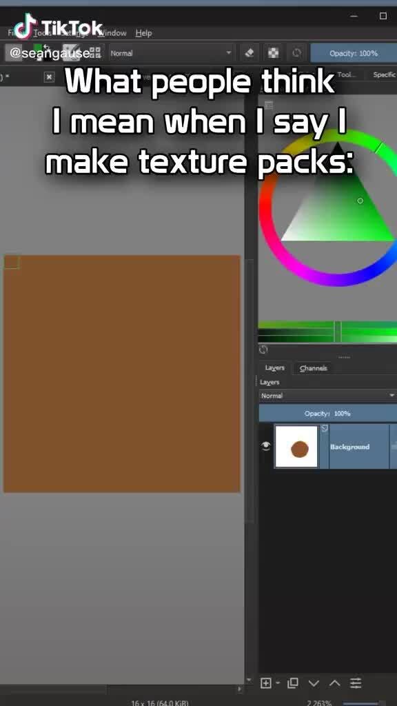 Cf TikTok Normal 'Opacity: What people think mean when say I make ...