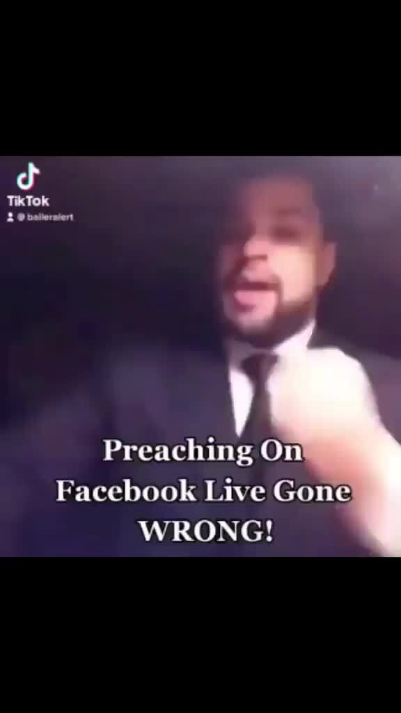 TikTok Preaching On Facebook Live Gone WRONG! - iFunny