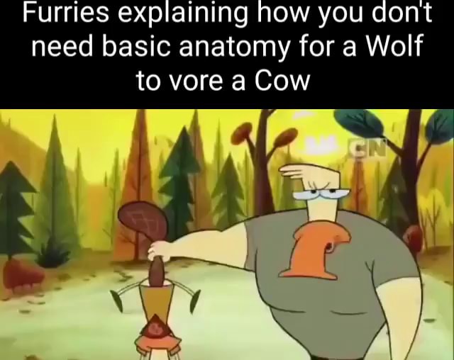 Furries explaining how you cont need basic anatomy for a Wolf to vore a ...