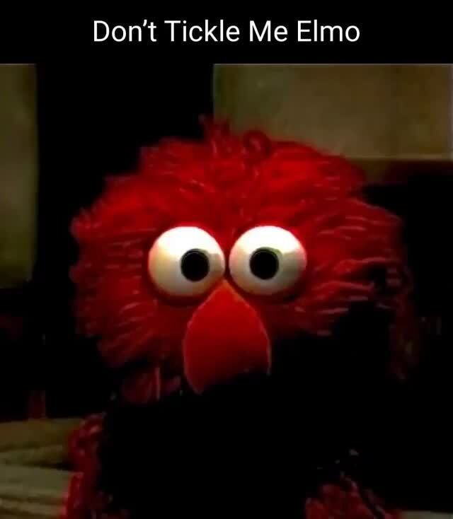 Don't Tickle Me Elmo - iFunny