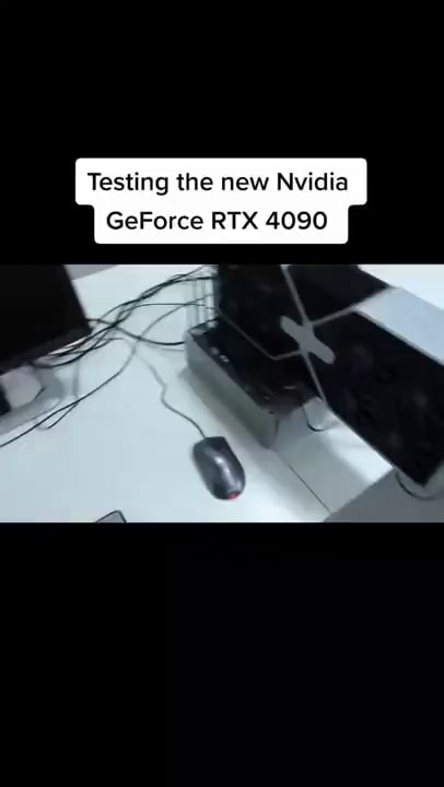 Testing the new Nvidia GeForce RTX 4090 - iFunny