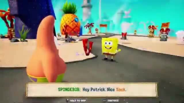 SPONGEBOB: Hey Patrick. Nice Sock - iFunny