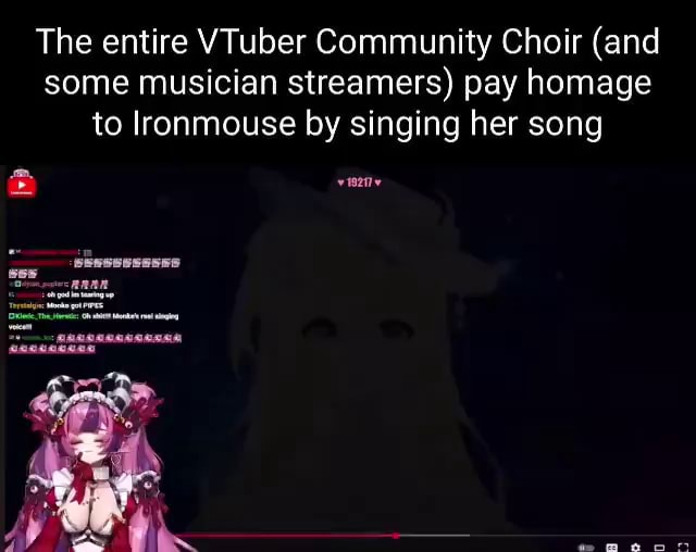 The entire VTuber Community Choir (and some musician streamers) pay ...
