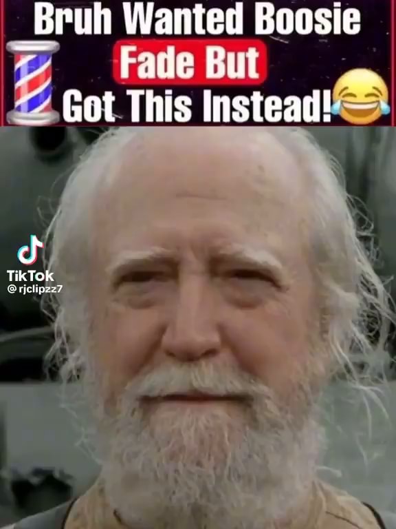 Bruh Wanted Boosie Fade But Got This Instead! TikTok - iFunny