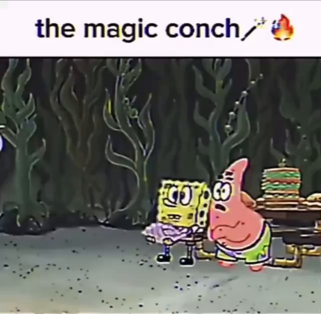 The magic conch,' - iFunny