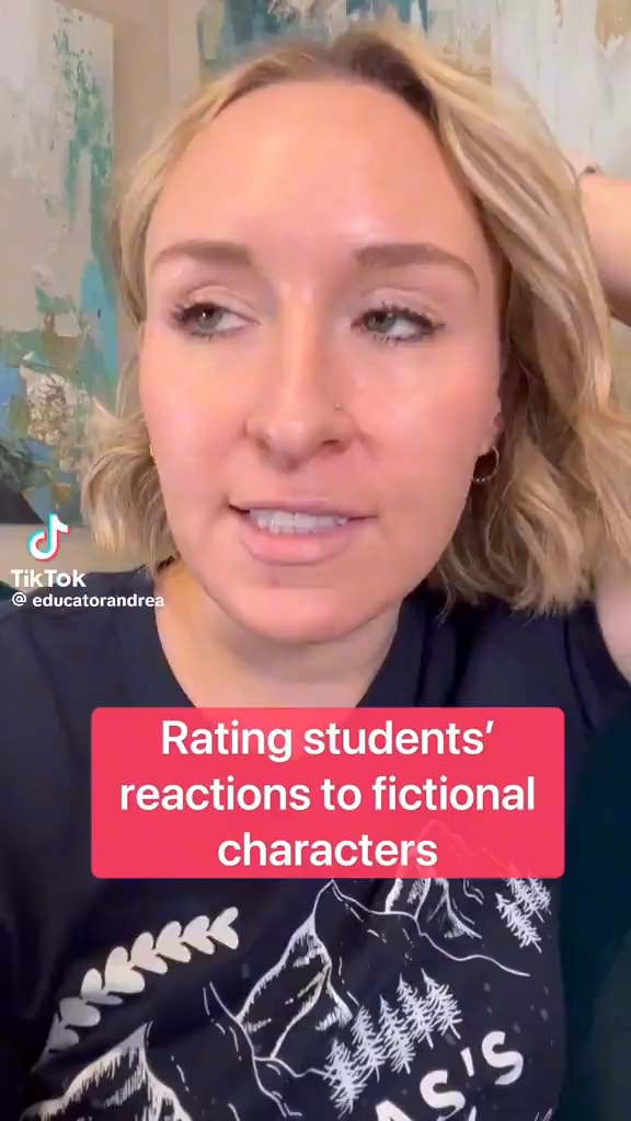 TikTok Rating students' reactions to fictional characters - iFunny
