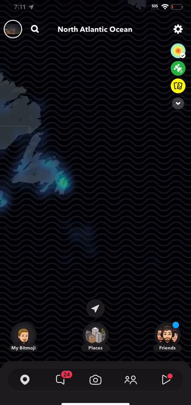 Sos I ) Q North Atlantic Ocean ff My Bitmoji Places o Of Friends - iFunny