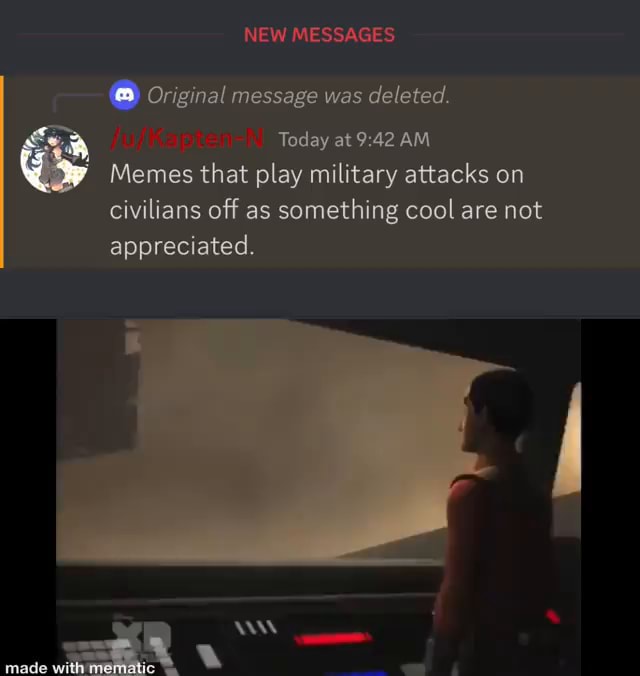NEW MESSAGES Original message was deleted. Today at 42 AM Memes that ...
