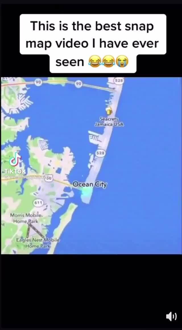 This is the best snap map video I have ever seen Ocean Gity - iFunny