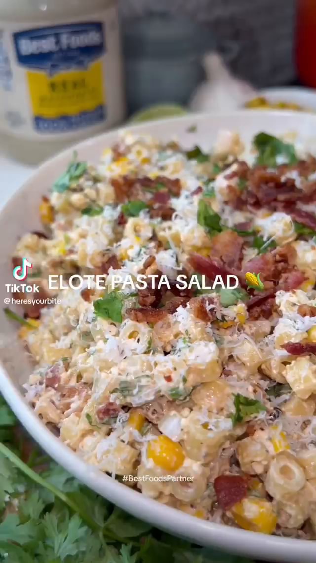 ELOTE PASTA SALAD - iFunny