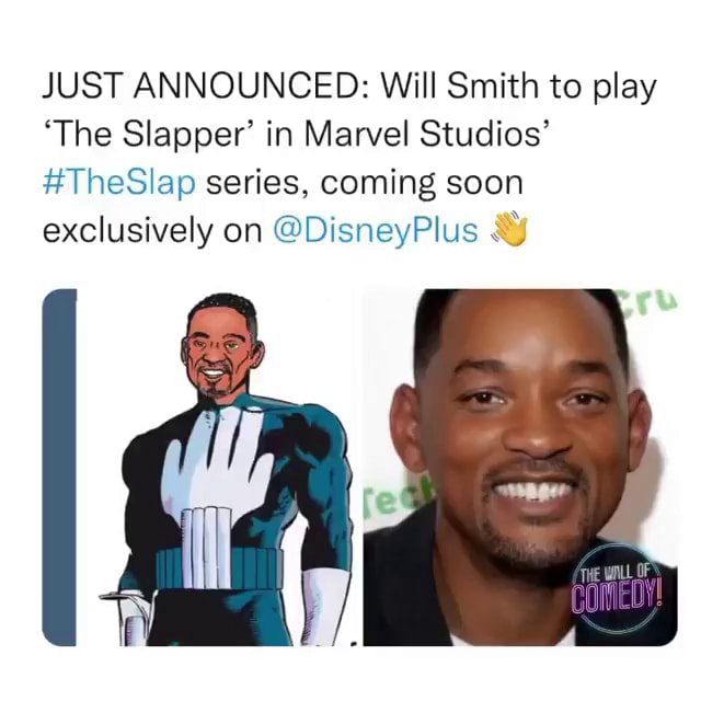 JUST ANNOUNCED: Will Smith to play 'The Slapper' in Marvel Studios' ap ...