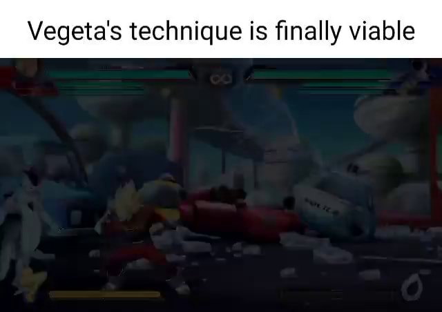 Vegeta's technique is finally viable - iFunny