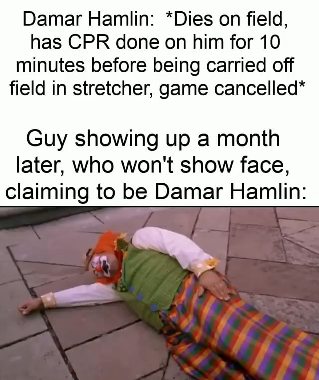 Damar Hamlin: *Dies on field, has CPR done on him for 10 minutes before ...