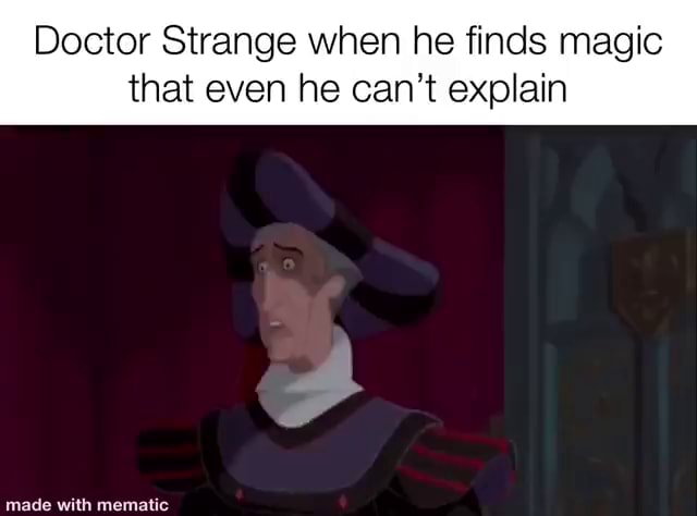 This was my take on a magic man taking on a witch (more magic) - Doctor ...