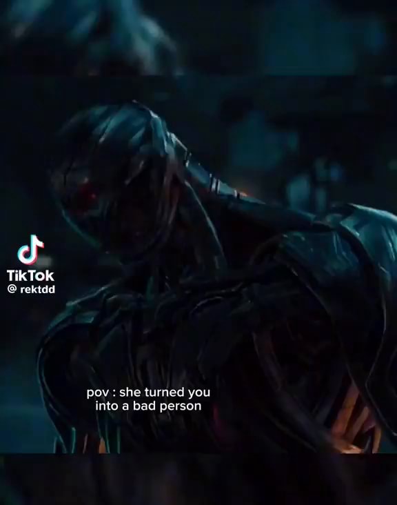 TikTok iS rektdd pov she turned you into a bad person - iFunny