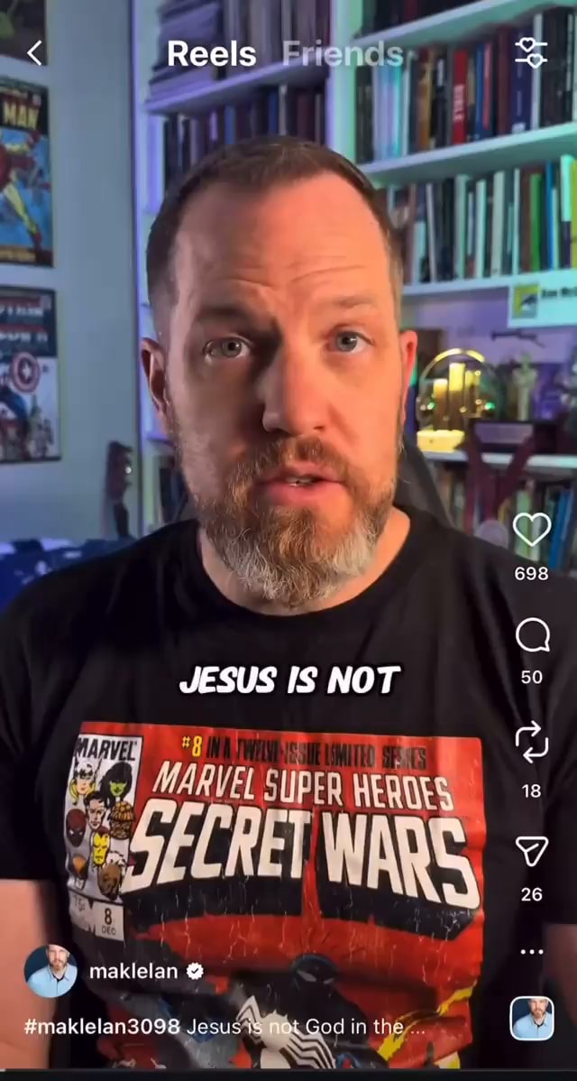 Reels JESUS IS NOT klel ma elan aklelan3098. in the - iFunny