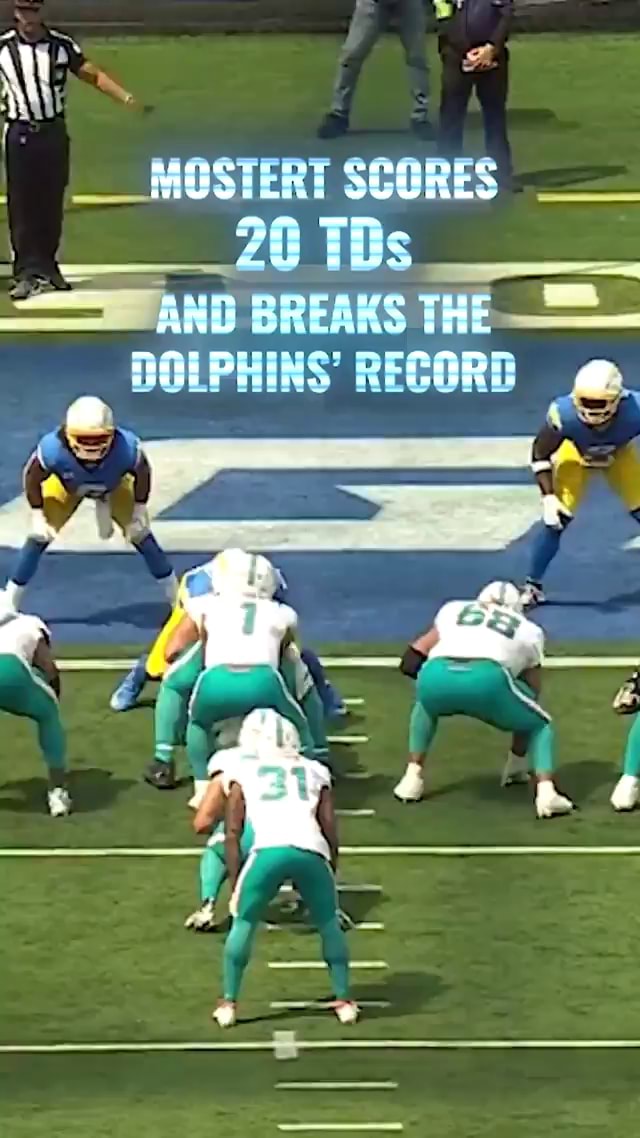__MOSTERT SCORES _ TBs ==SAND BREAKS THE DOLPHINS' RECORD - iFunny