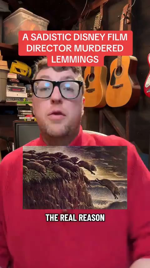 A SADISTIC DISNEY FILM DIRECTOR MURDERED LEMMINGS THE REAL REASON - iFunny