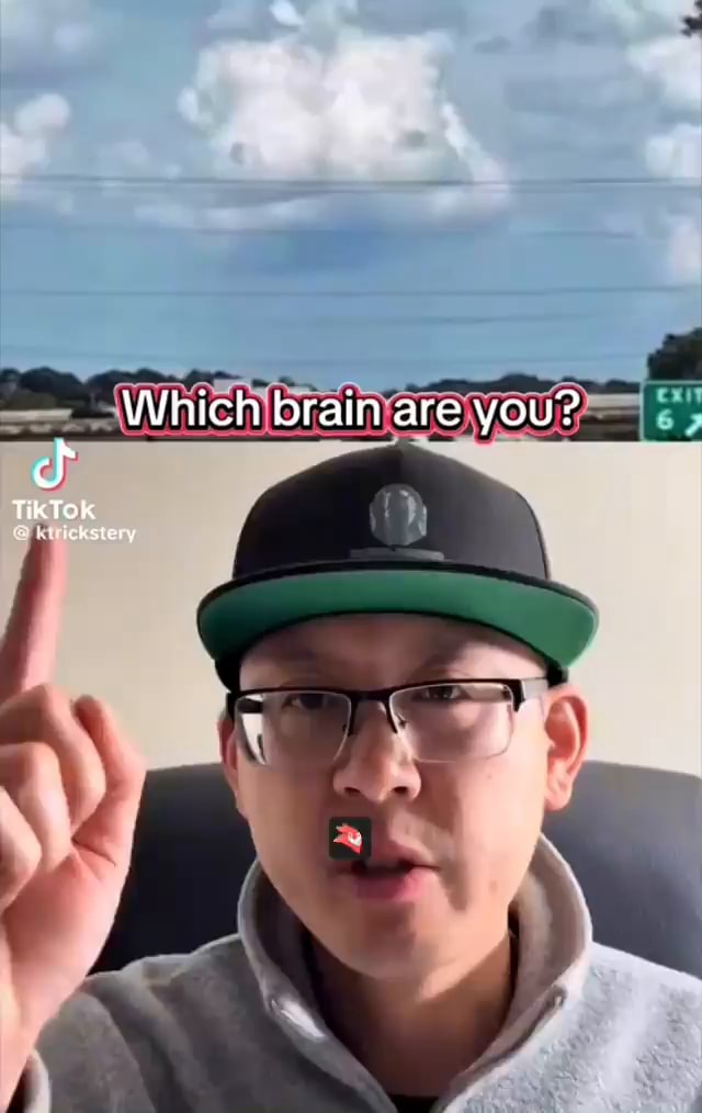 Which brain are you? TikTok - iFunny