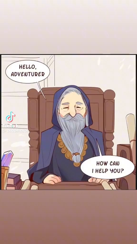 HELLO, ADVENTURER TikTok HOW CAN I HELP you? - iFunny