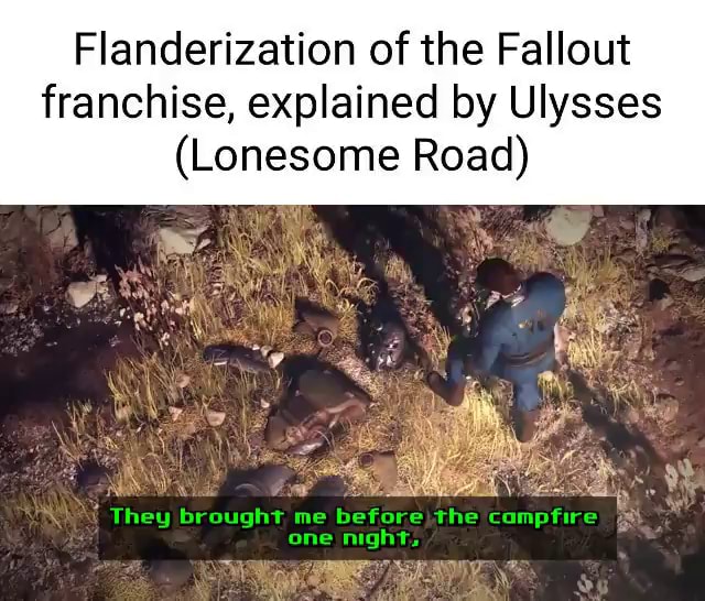 Flanderization of the Fallout franchise, explained by Ulysses (Lonesome ...