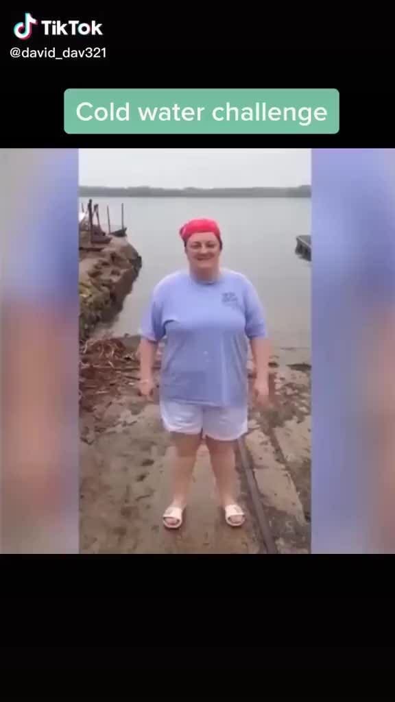 TikTok Cold water challenge Lint - iFunny