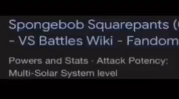 Spongebob Squarepants ( - VS Battles Wiki - Fandom Powers and Stats ...