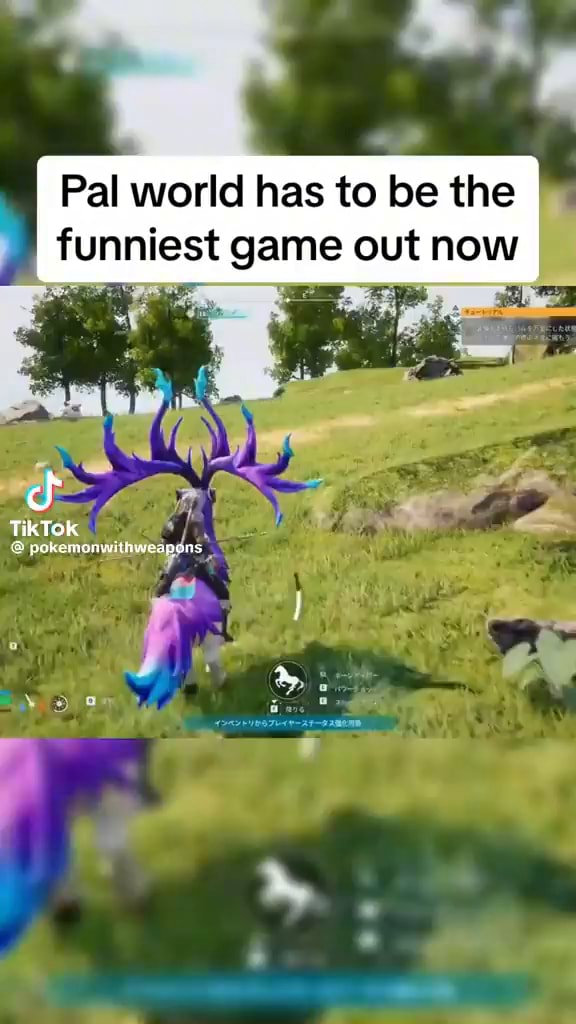 Pal world has to be the funniest game out now TikTo - iFunny