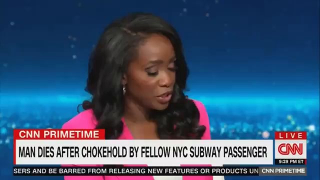 Memes - CNN PRIMETIME MAN DIES AFTER CHOKEHOLD BY FELLOW NYC SUBWAY ...