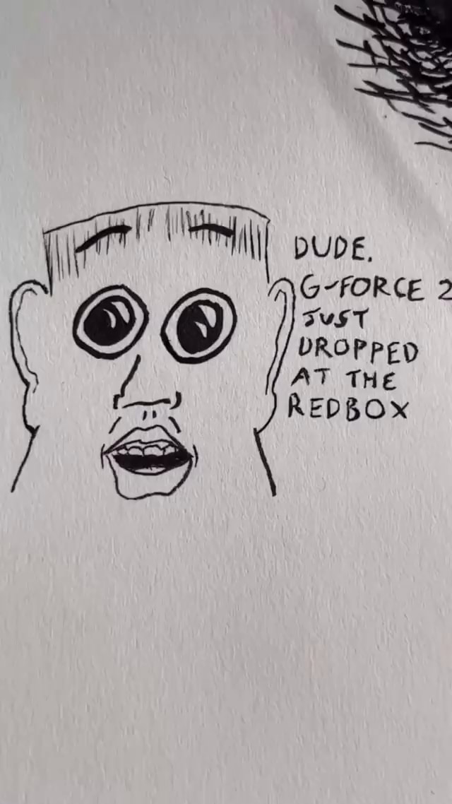 DUDE, G-FORCE 2 DROPPED AT THE REDBOXx / \ SS - iFunny