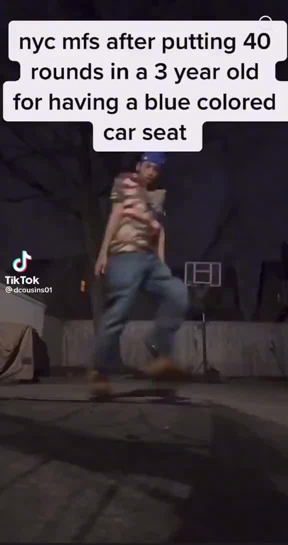 Nyc mfs after putting 40 rounds in a 3 year old for having a blue ...