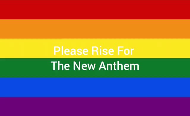 Please Rise For The New Anthem - iFunny