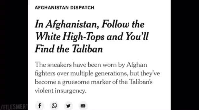 Amogus drip - AFGHANISTAN DISPATCH In Afghanistan, Follow the White ...